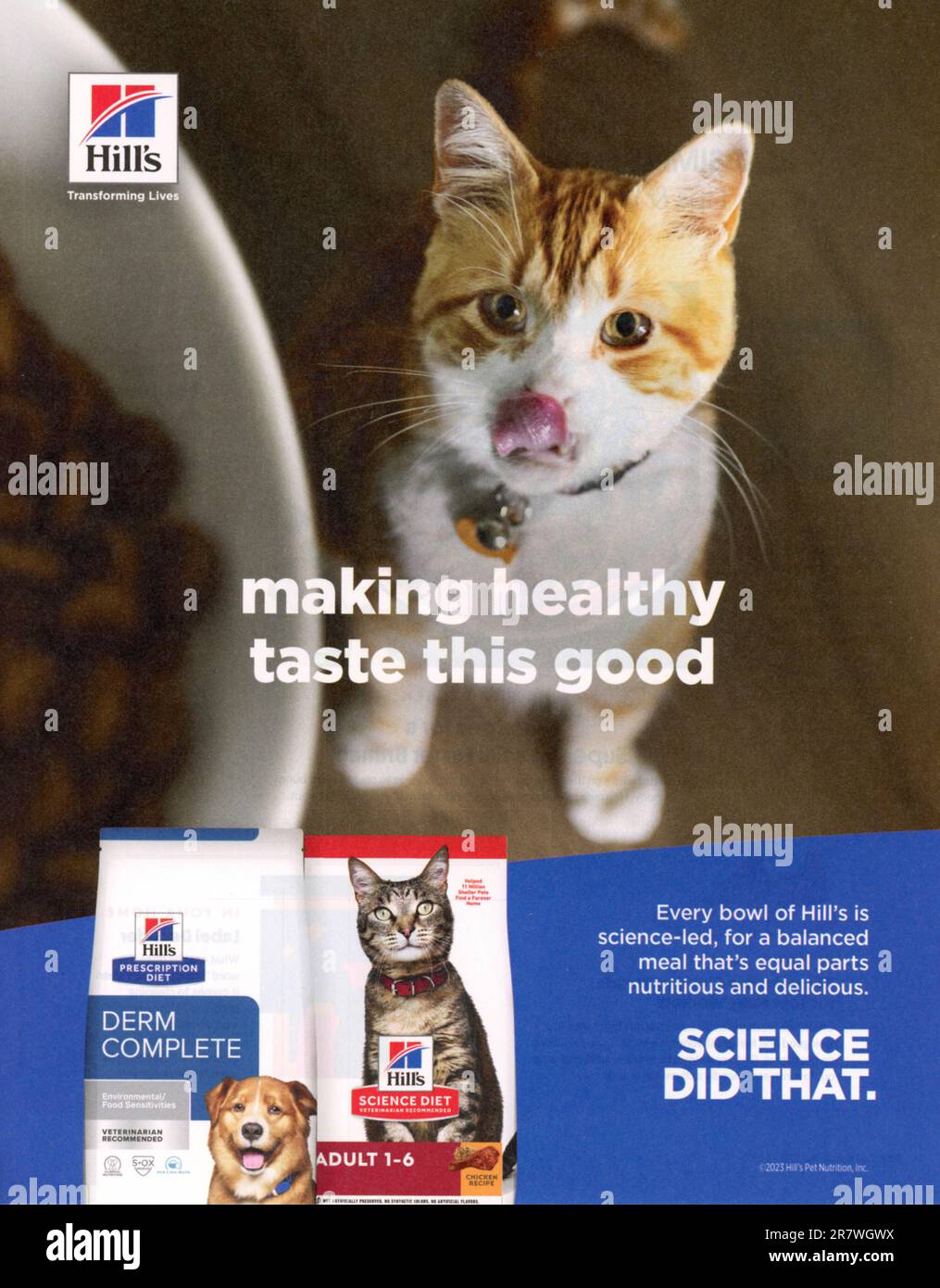 "Real Simple" April 2023 magazine advert, USA Stock Photo - Alamy