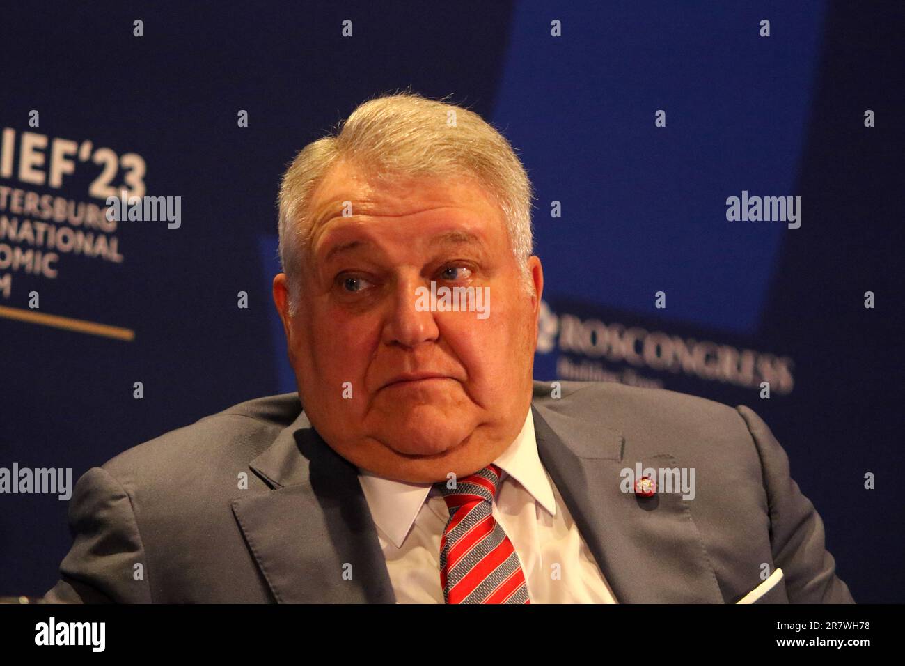 Saint Petersburg, Russia - June 2023: Saint Petersburg International ...