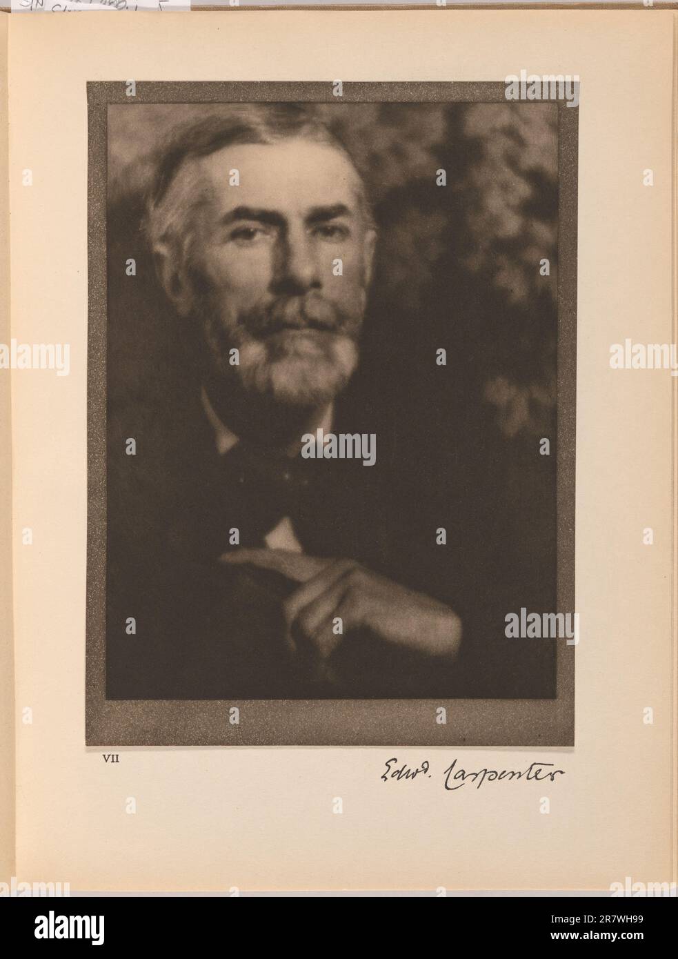 Edward Carpenter November 28, 1905 Stock Photo - Alamy