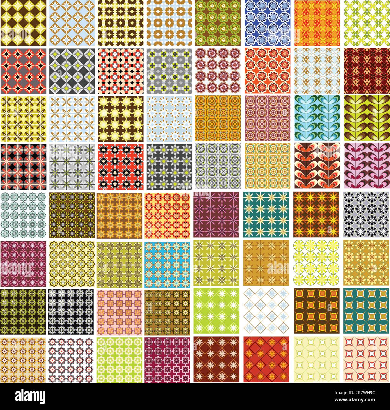Retro patterns hi-res stock photography and images - Alamy