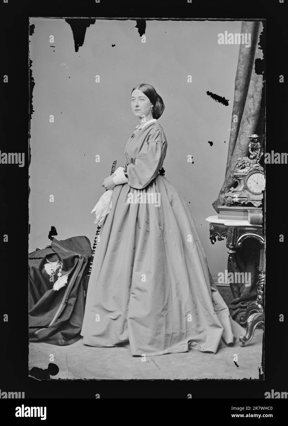 Emma Webb c. 1860-1870 Stock Photo - Alamy