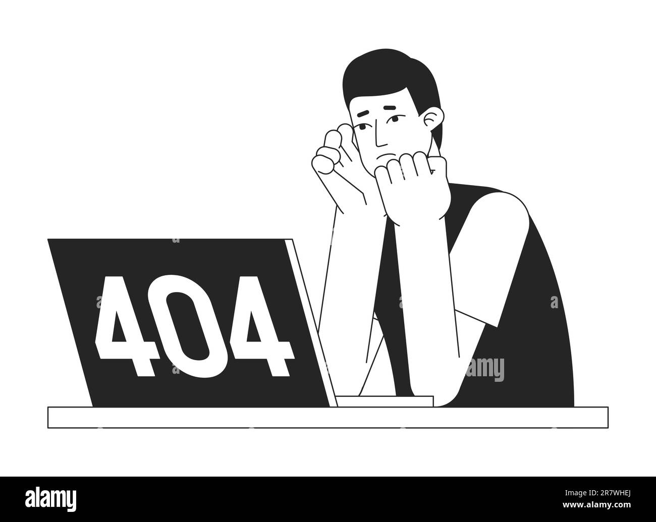 Worry empty Stock Vector Images - Alamy