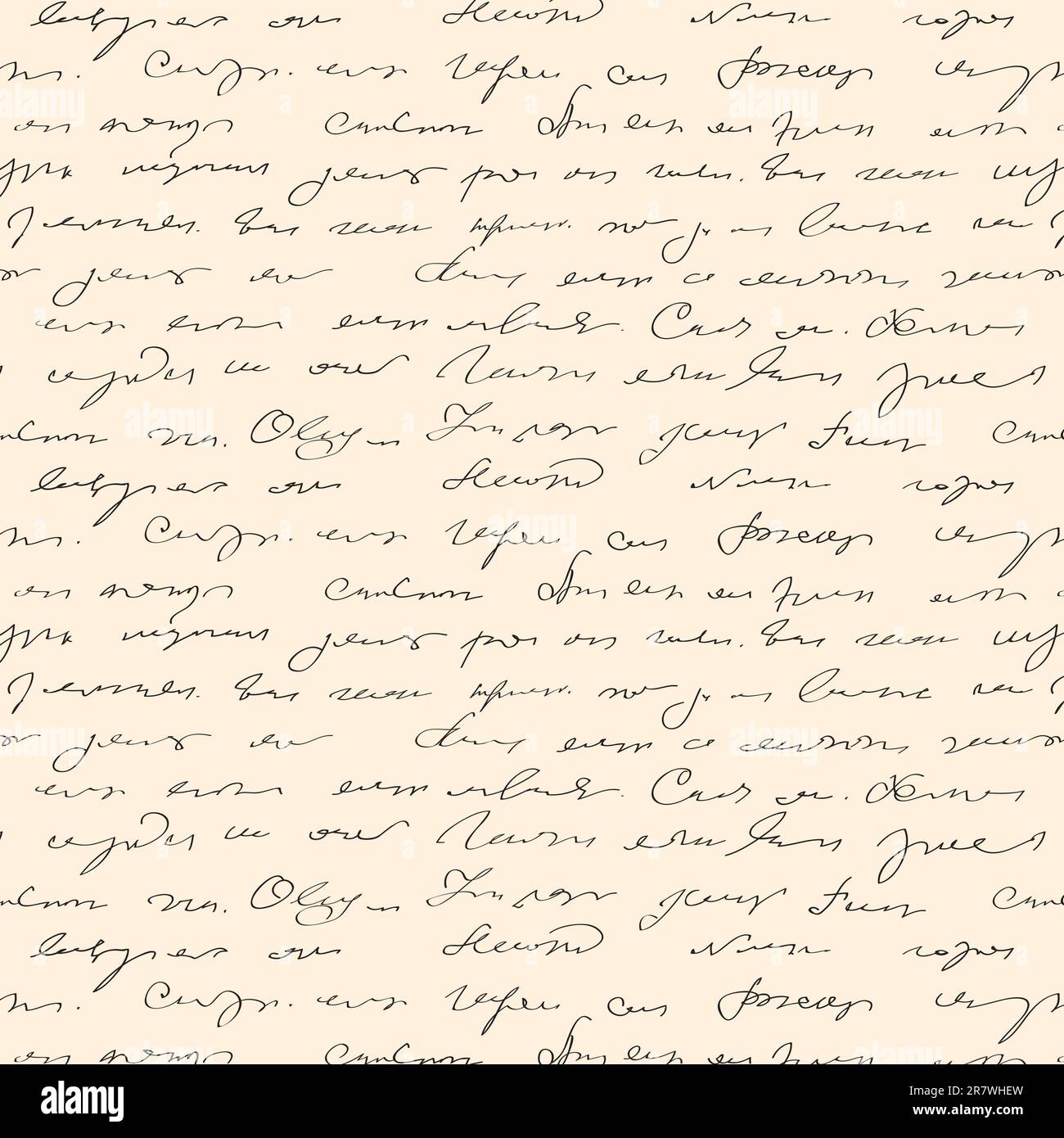 Handwritten paper Stock Vector Images - Alamy