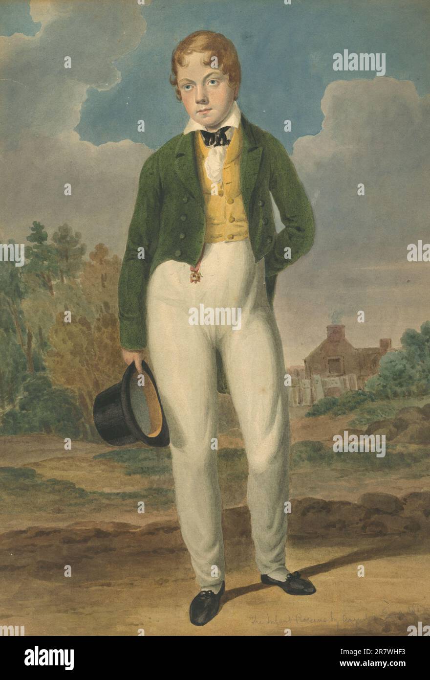 The Infant Roscius 1817 Stock Photo - Alamy