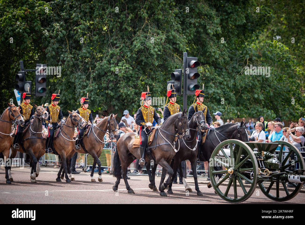 London, UK. 17th June, 2023. A Military Spectacle participates in ...