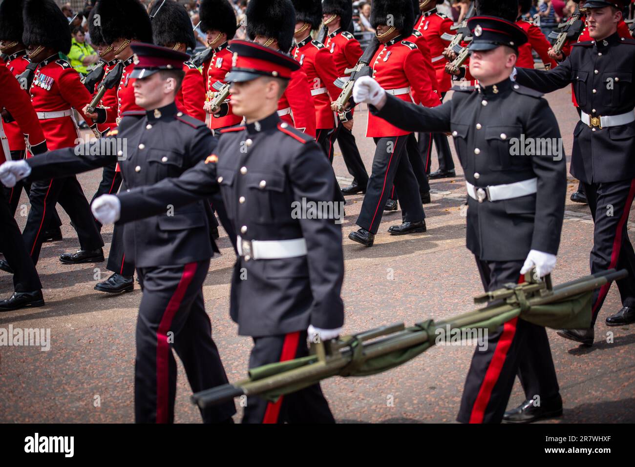 London, UK. 17th June, 2023. A Military Spectacle participates in ...