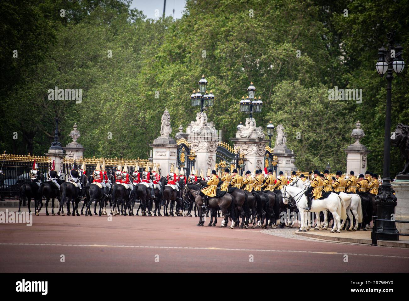 London, UK. 17th June, 2023. A Military Spectacle participates in ...