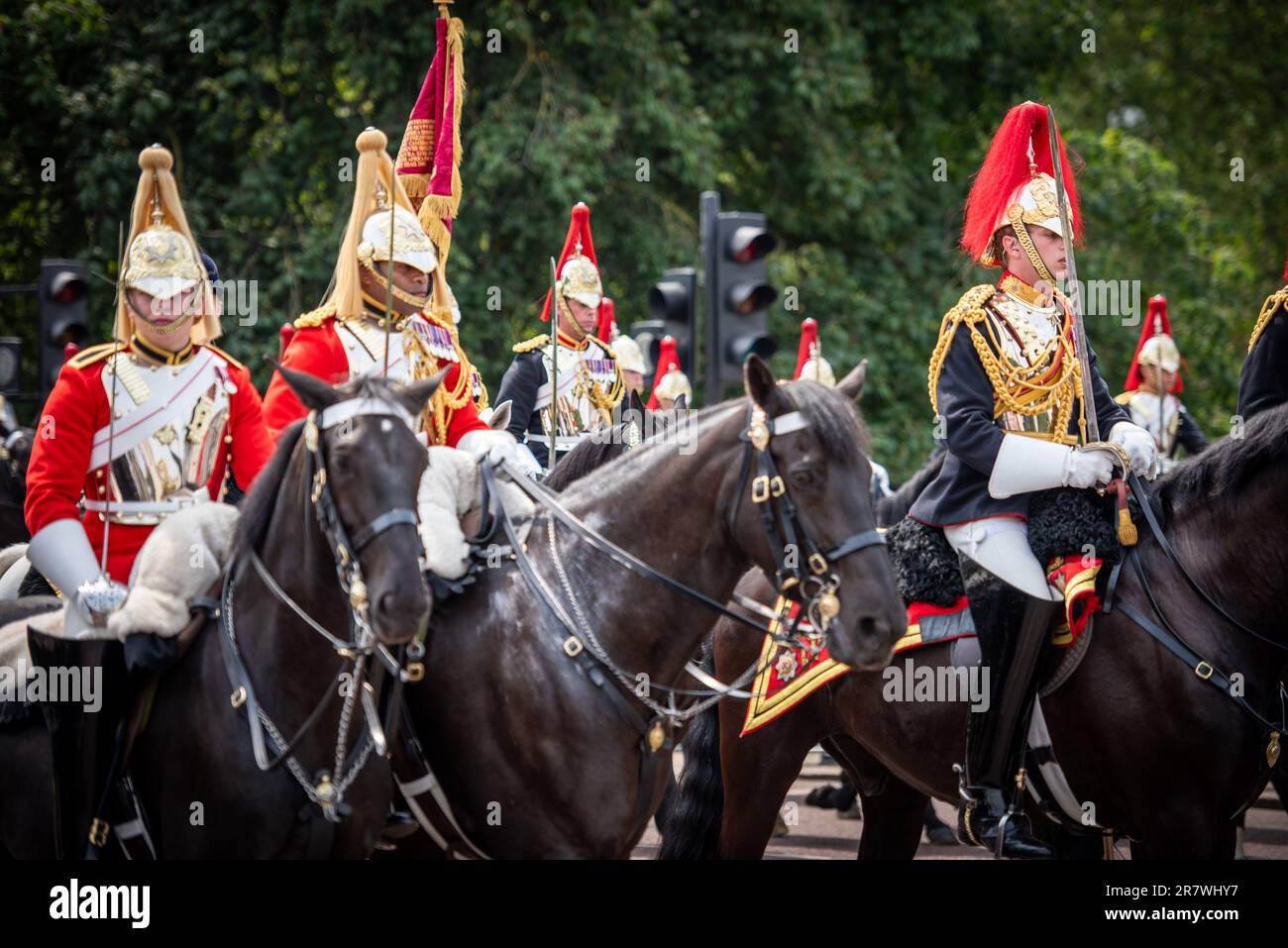 London, UK. 17th June, 2023. A Military Spectacle participates in ...