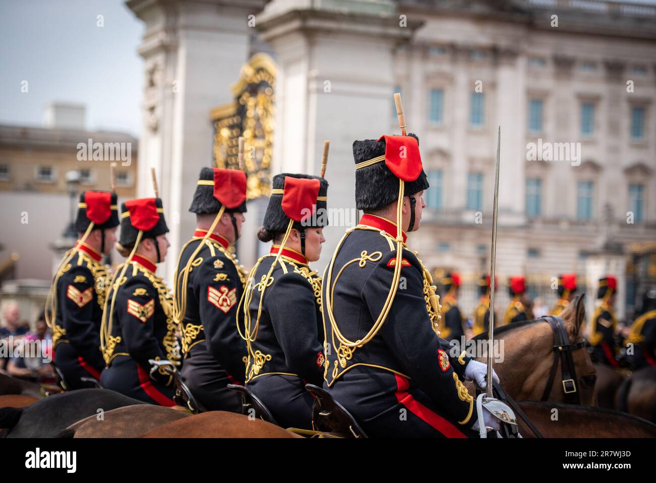 London, UK. 17th June, 2023. A Military Spectacle participates in ...