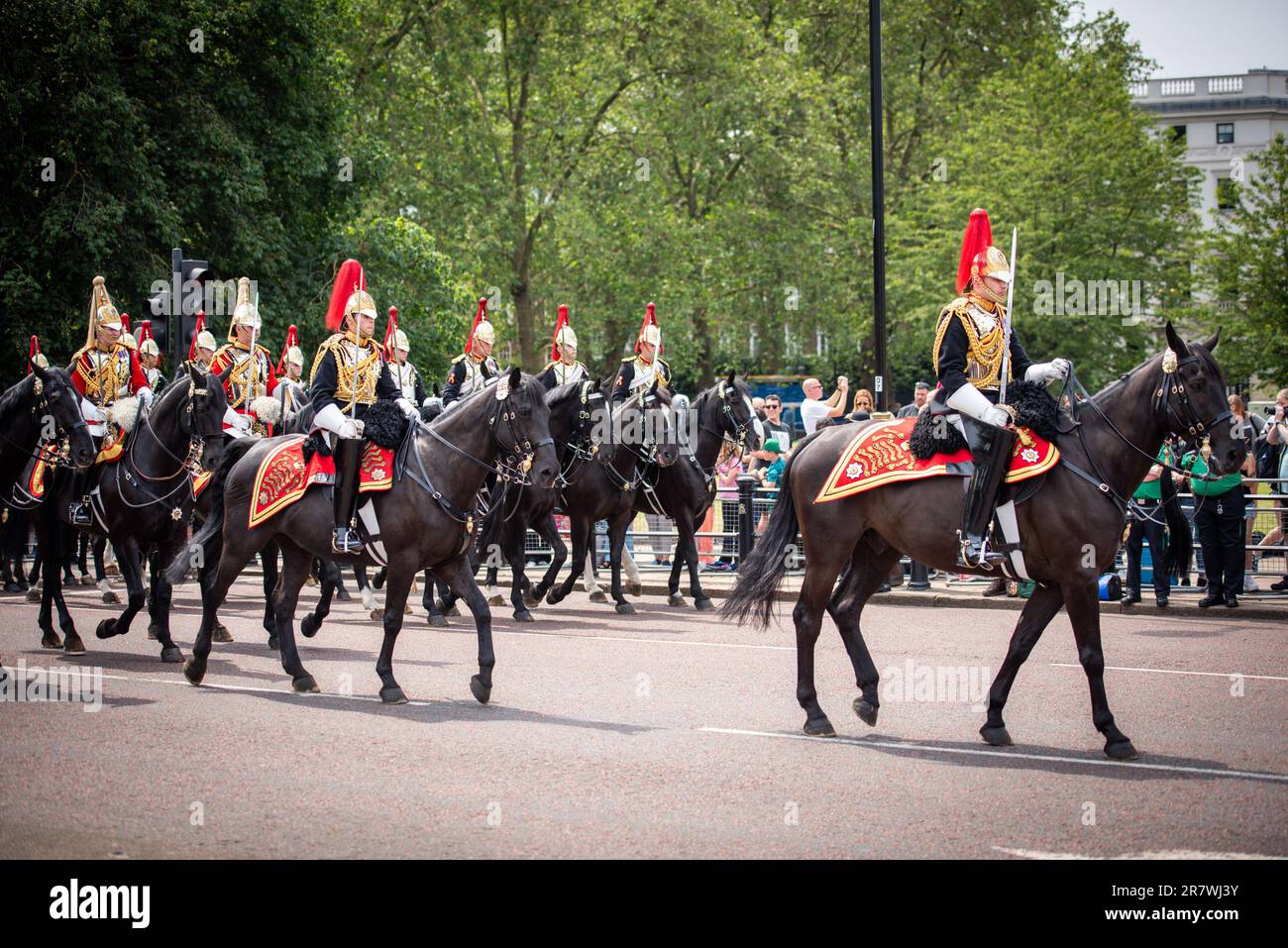 London, UK. 17th June, 2023. A Military Spectacle participates in ...
