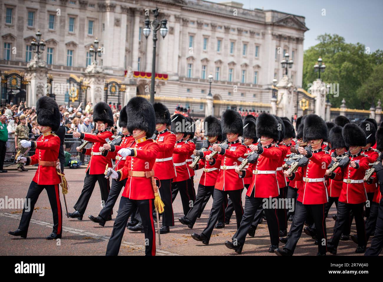 London, UK. 17th June, 2023. A Military Spectacle participates in ...