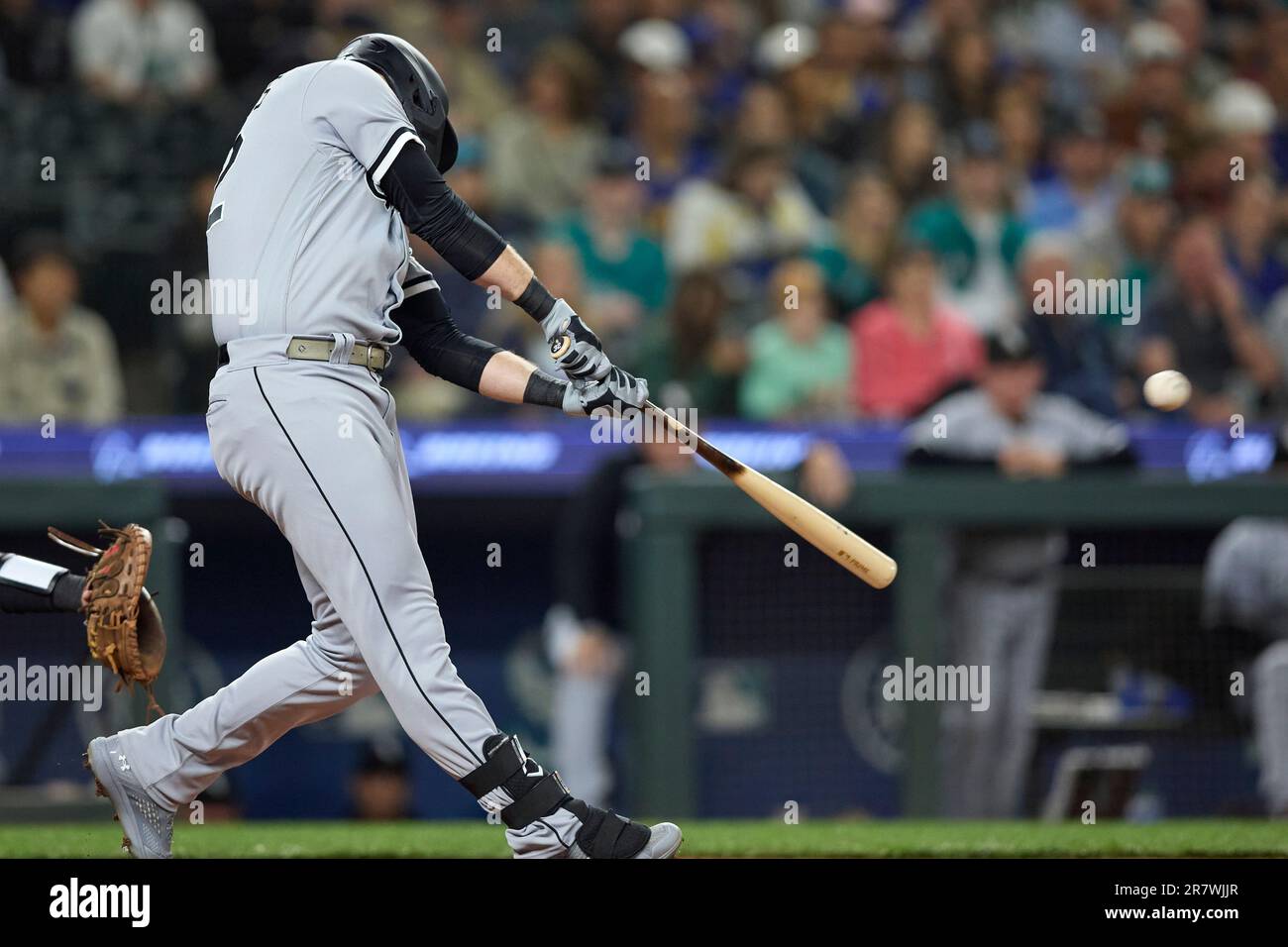 Chicago White Sox' Gavin Sheets hits a solo home run on a pitch from ...