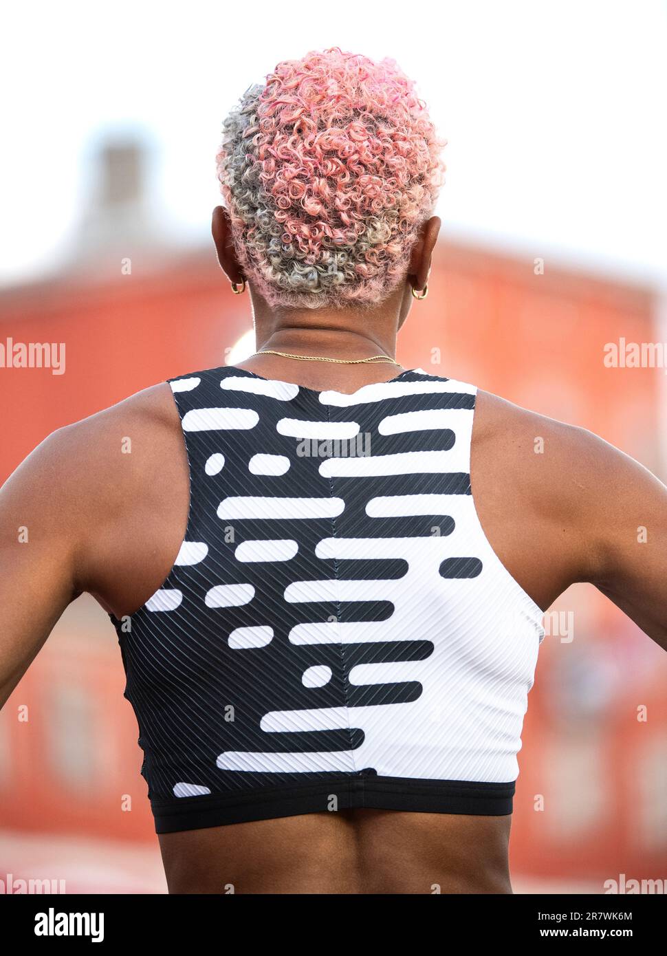 Yulimar Rojas of Venezuela competing in the women’s triple jump at the ...