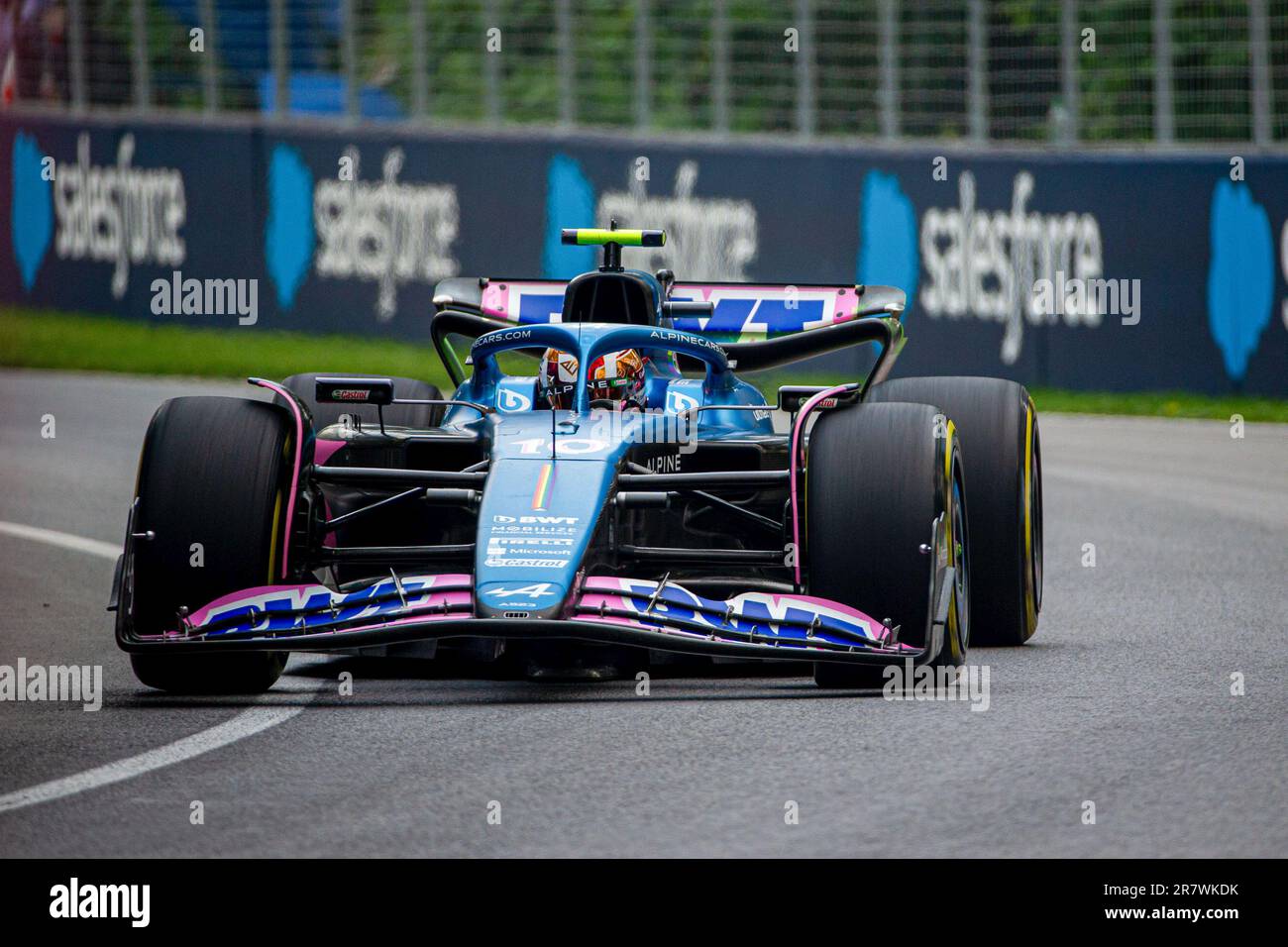 Pierre Gasly (FRA) Alpine A523 during Free Practice 3 on Saturday of ...