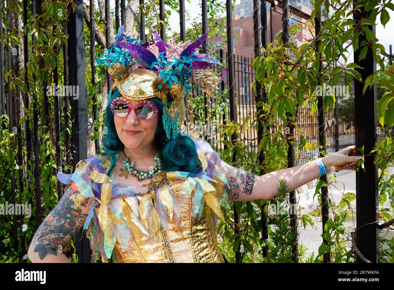 2023 coney island mermaid parade hi-res stock photography and images ...