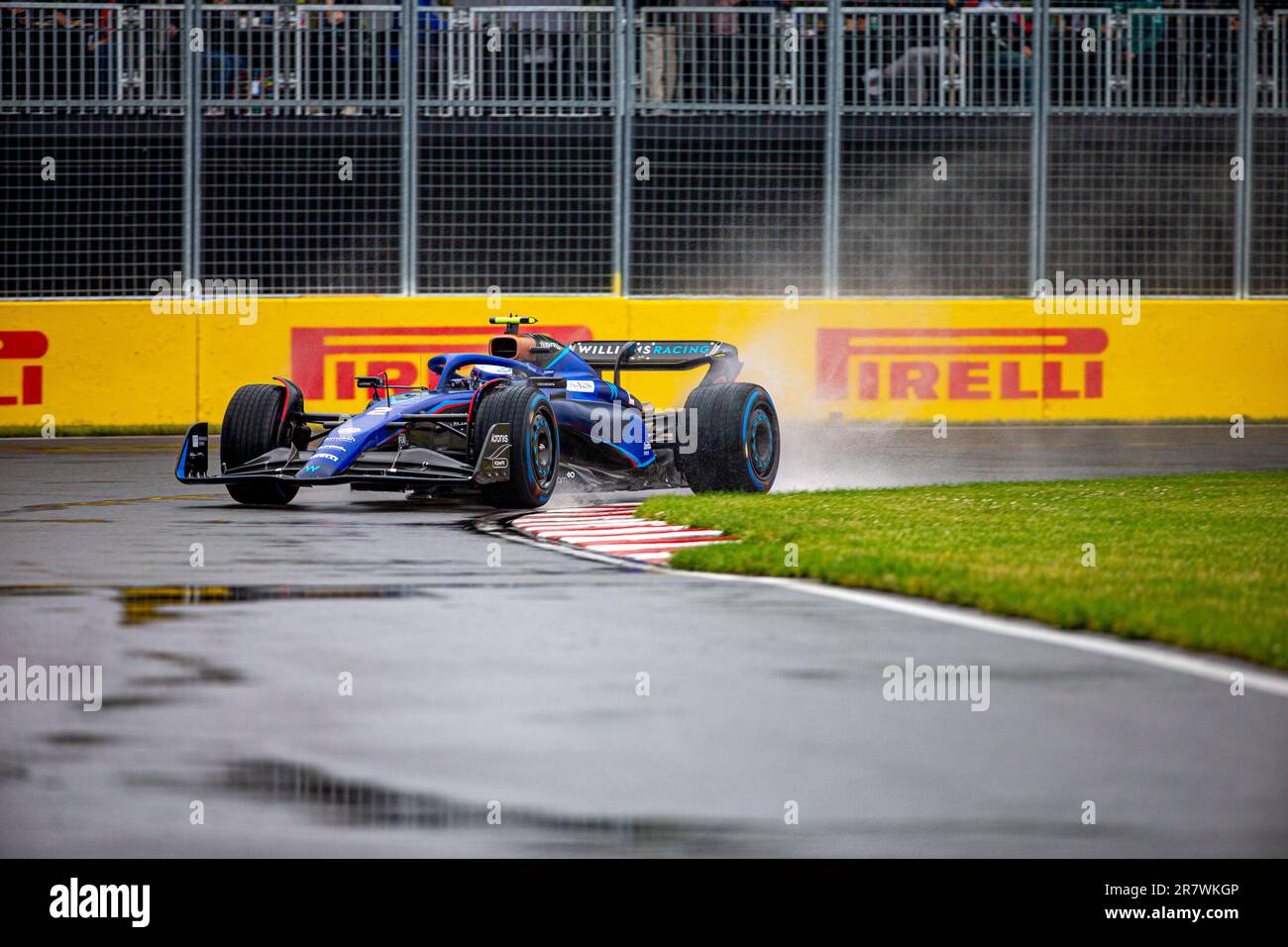 Logan Sargeant (USA) Williams Racing during Free Practice 3 on Saturday ...
