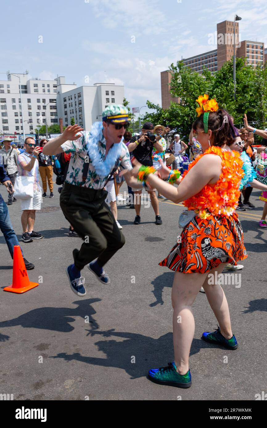 Brooklyn, NY, USA. 17th June, 2023. The Coney Island Mermaid Parade ...