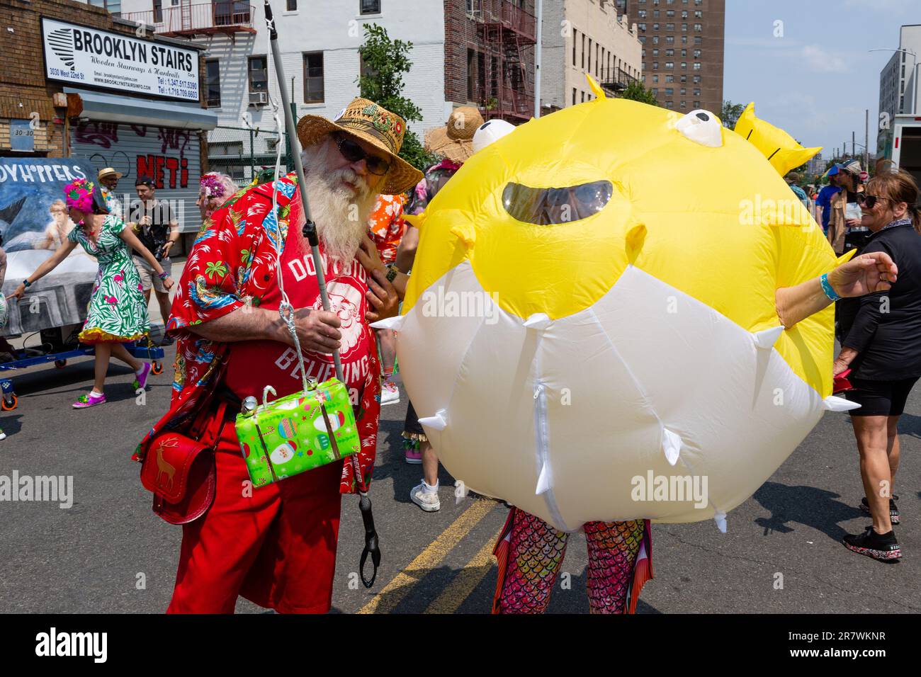 2023 coney island mermaid parade hi-res stock photography and images ...