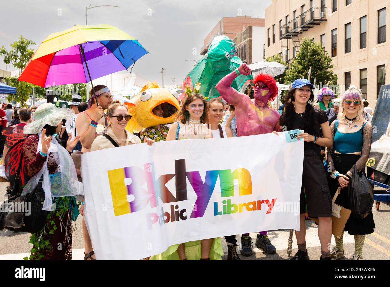 Brooklyn, NY, USA. 17th June, 2023. The Coney Island Mermaid Parade ...