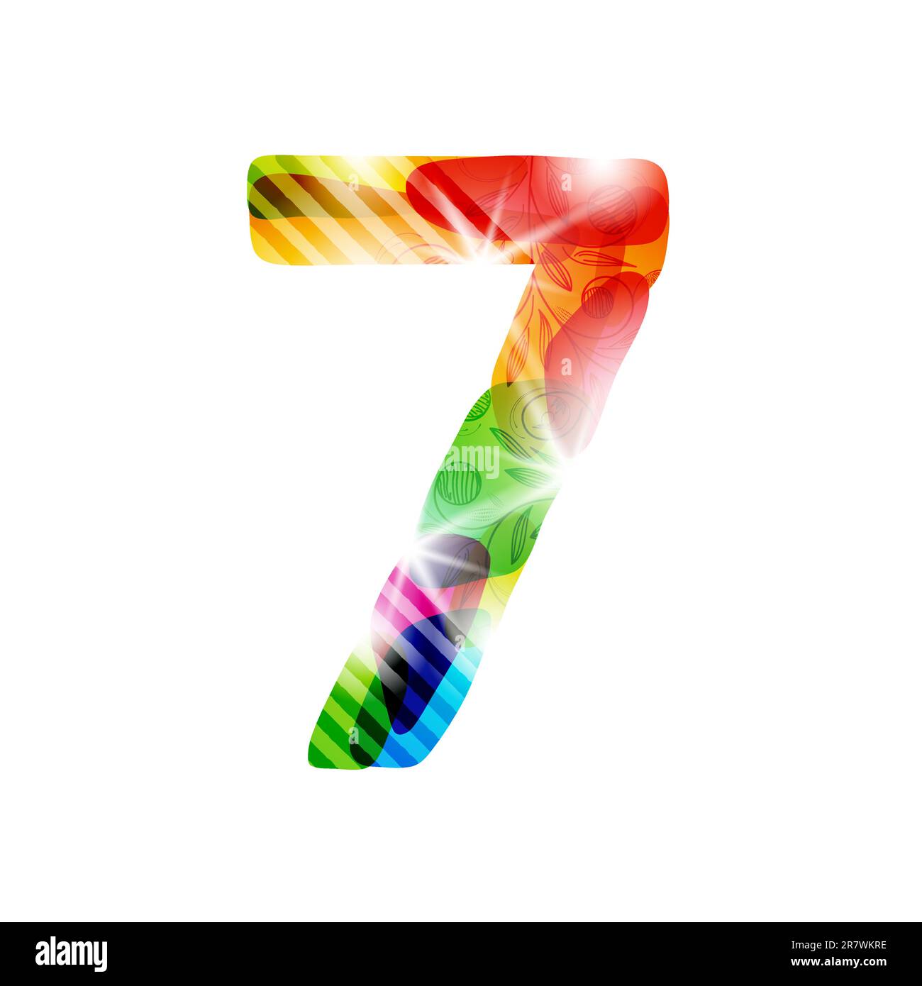 Seven figure Stock Vector Images - Alamy