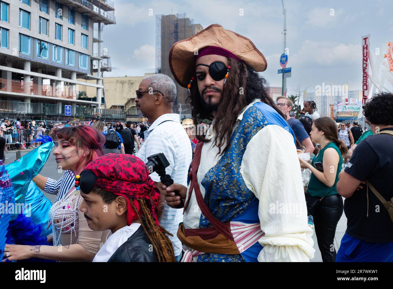 Brooklyn, NY, USA. 17th June, 2023. The Coney Island Mermaid Parade ...