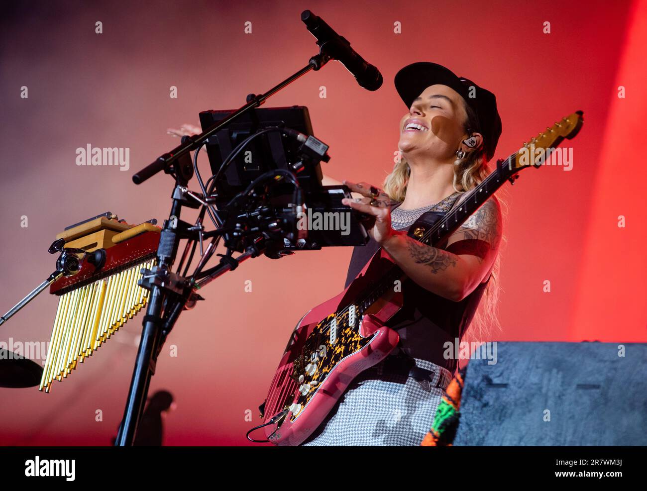 Neuhausen Ob Eck, Germany. 17th June, 2023. Australian musician Tash ...