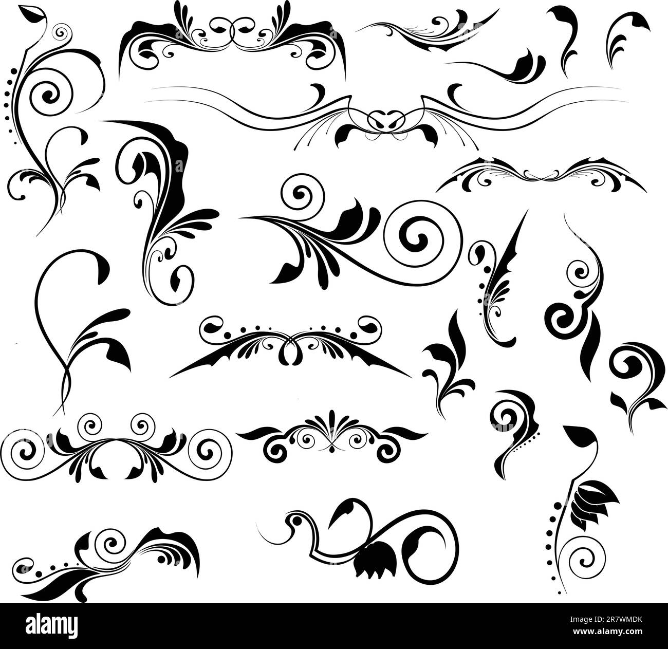 Set of vector patterns for design eps 8 Stock Vector Image & Art - Alamy