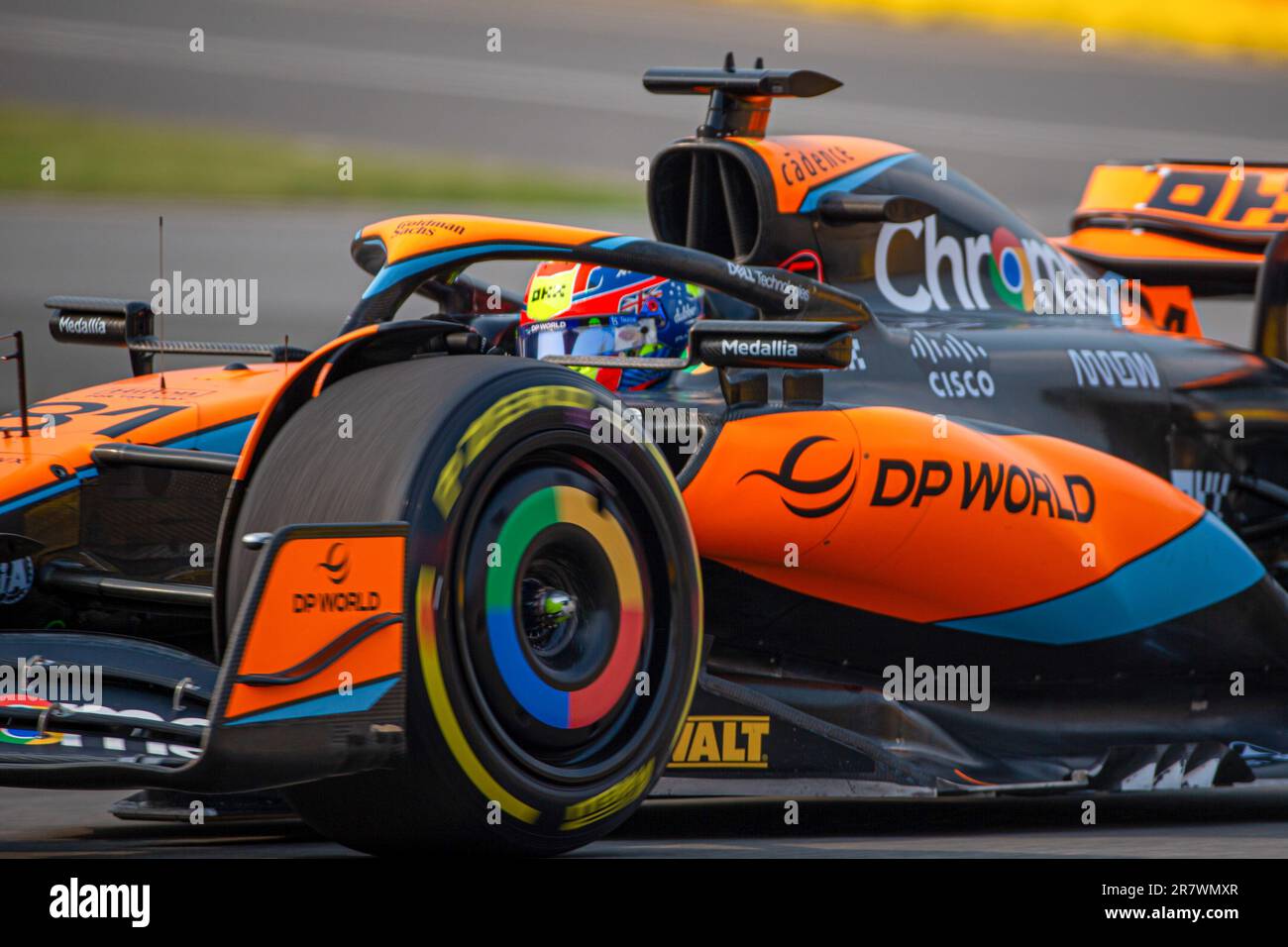 Oscar Piastri (AUS) McLaren F1 Team.during Free Practice 3 on Saturday ...