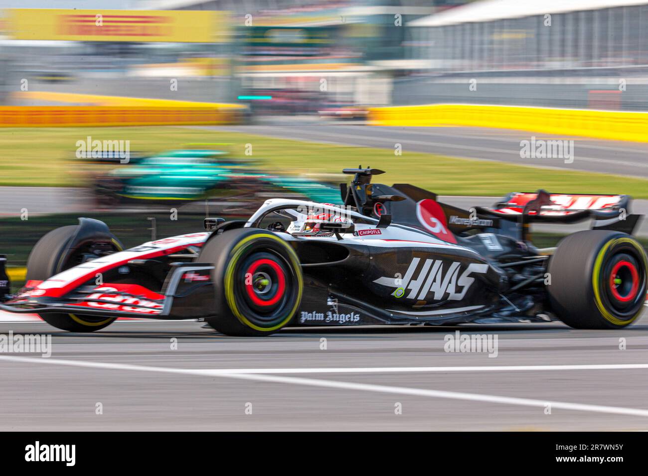 Nico Hulkenberg (GER) Haas F1 Team.during Free Practice 3 on Saturday ...