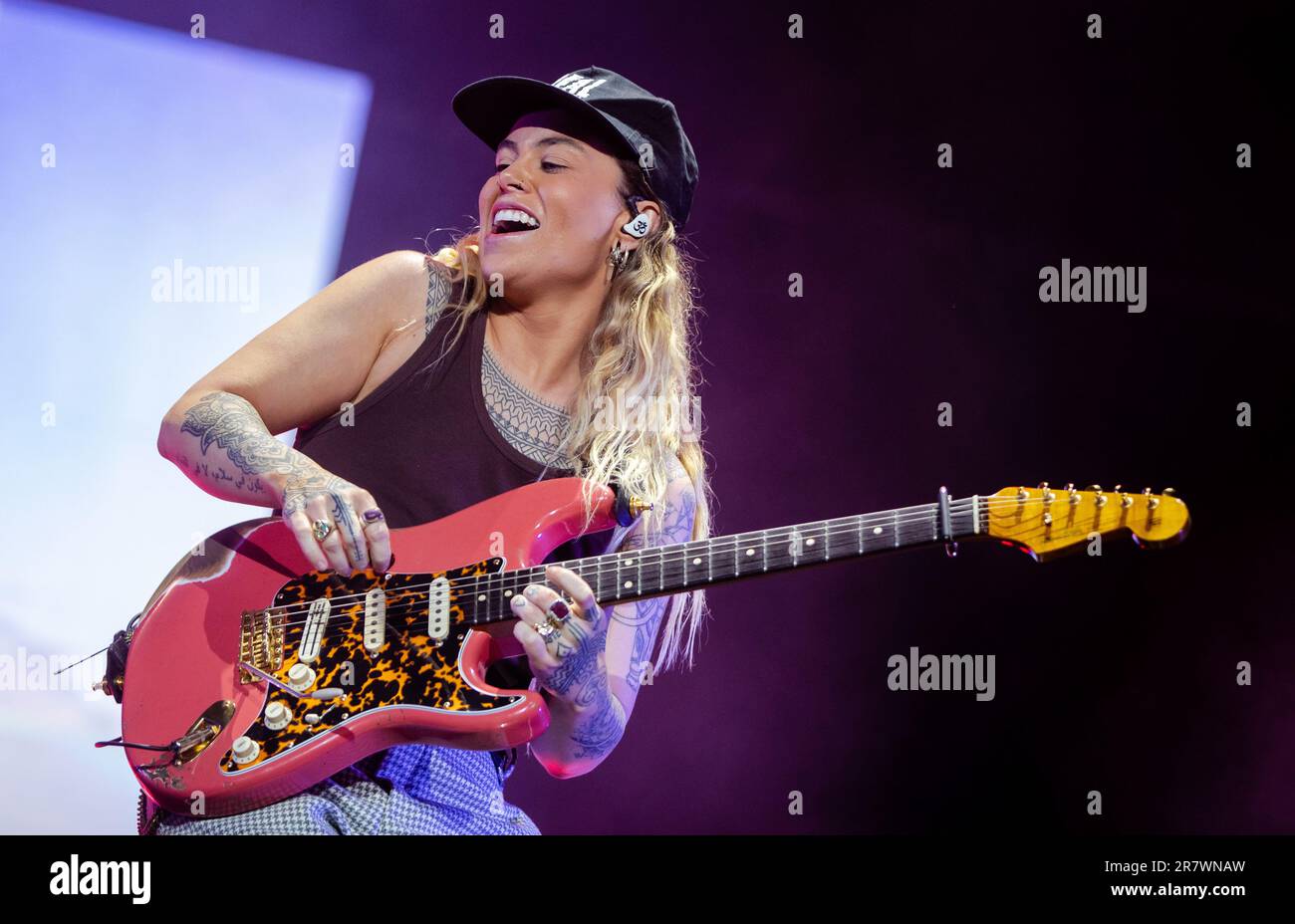 Neuhausen Ob Eck, Germany. 17th June, 2023. Australian musician Tash ...