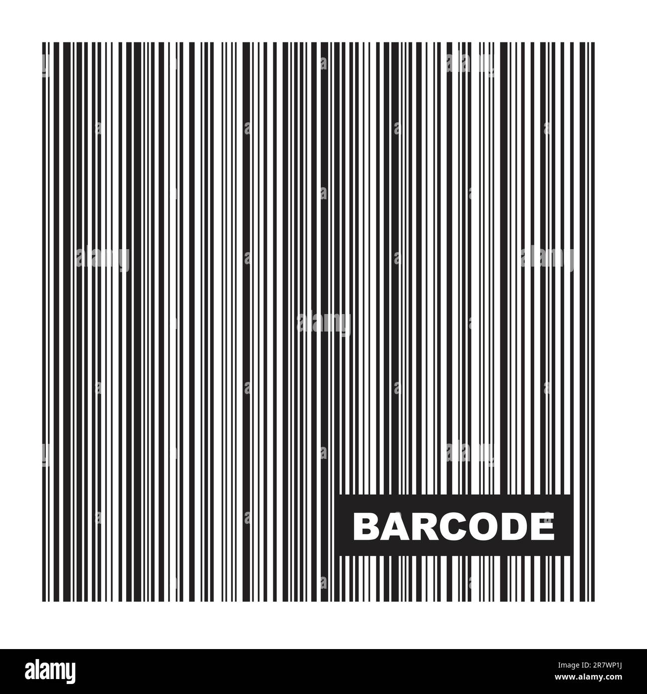 Person silhouette barcode Stock Vector Images - Alamy