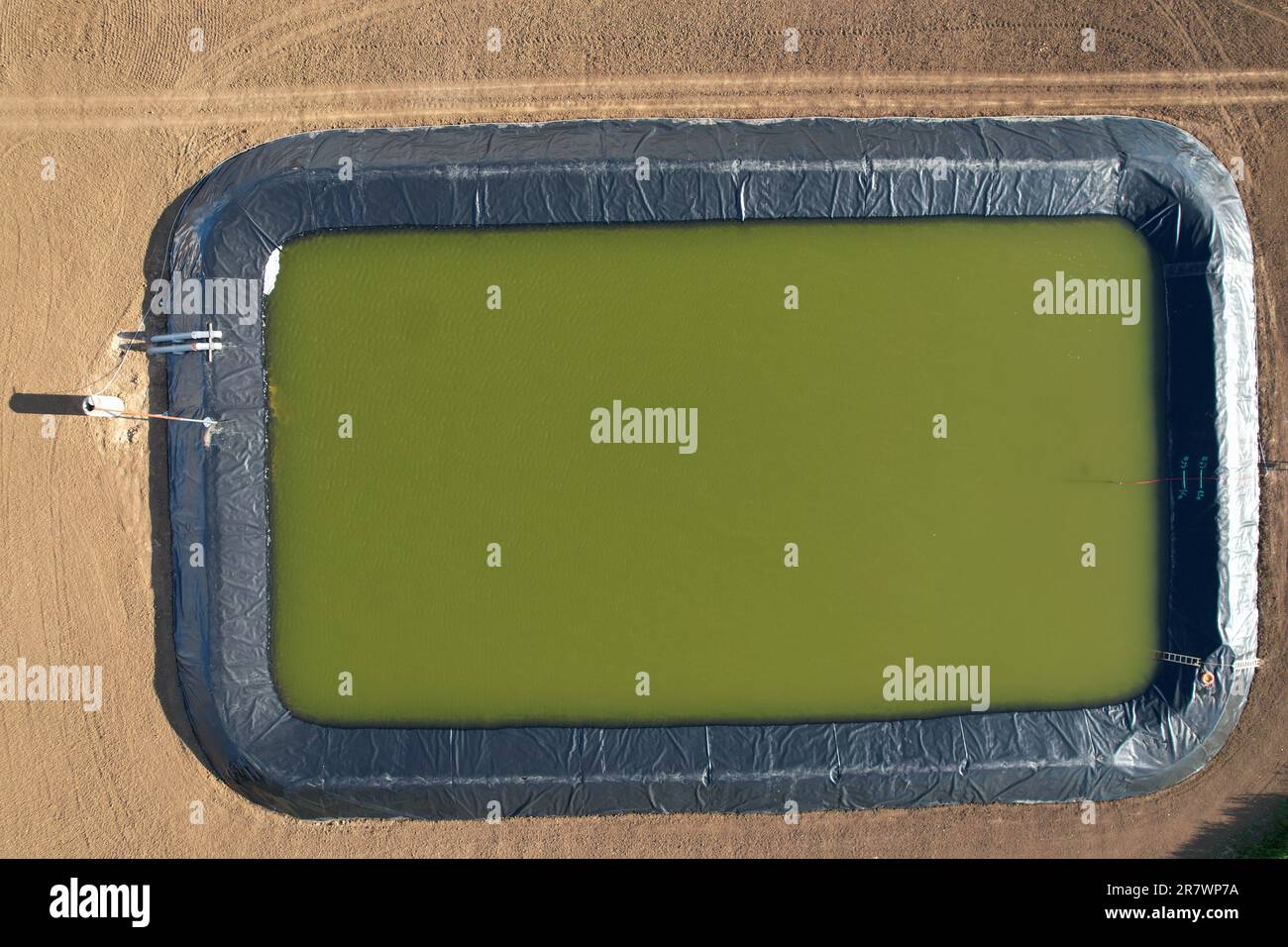 Glass greenhouses from above in sunny weather, big glass houses from ...