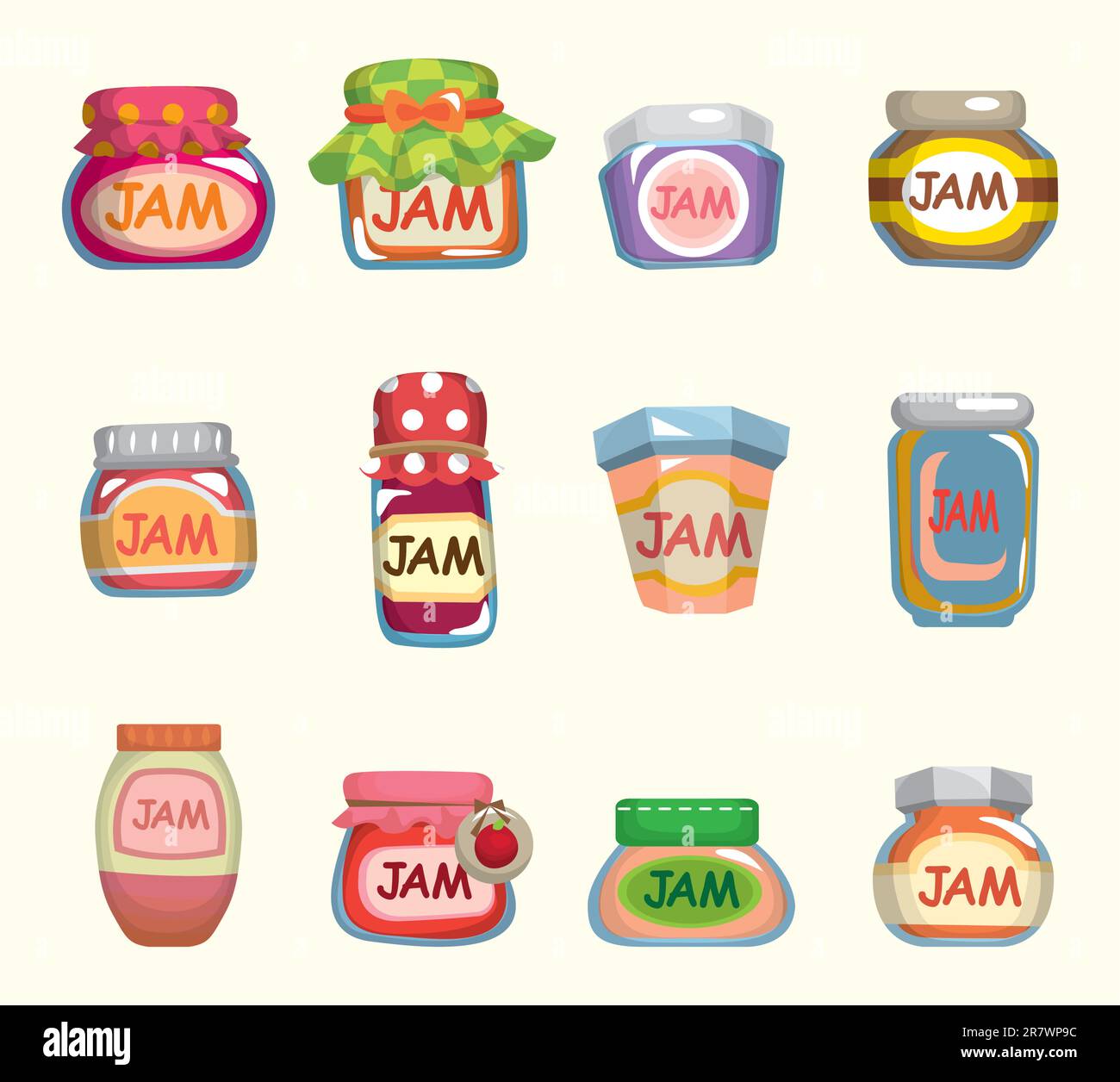 Cartoon jam hi-res stock photography and images - Alamy