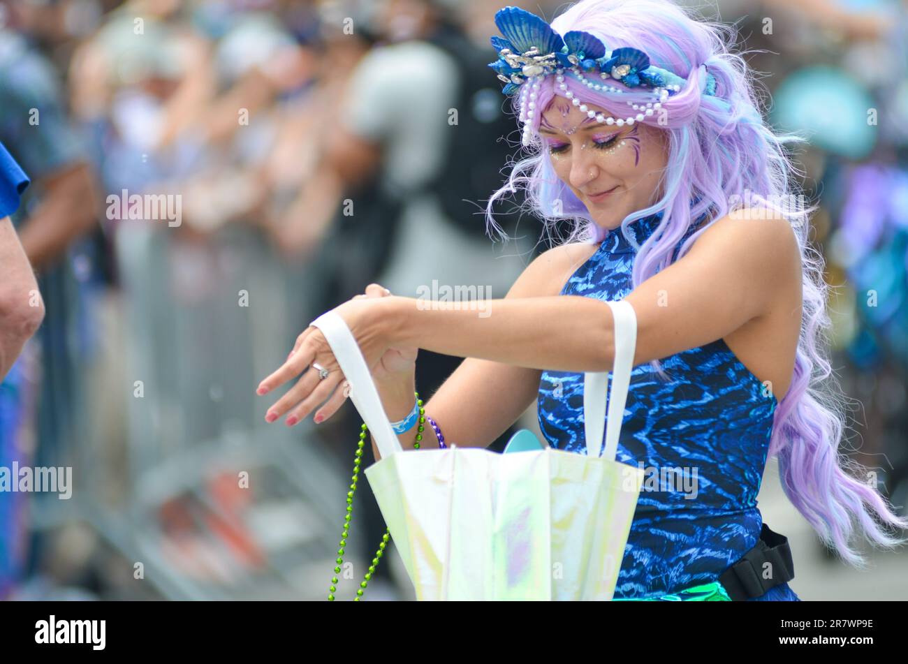 New York City, United States. 17th June, 2023. Thousands gather on the ...