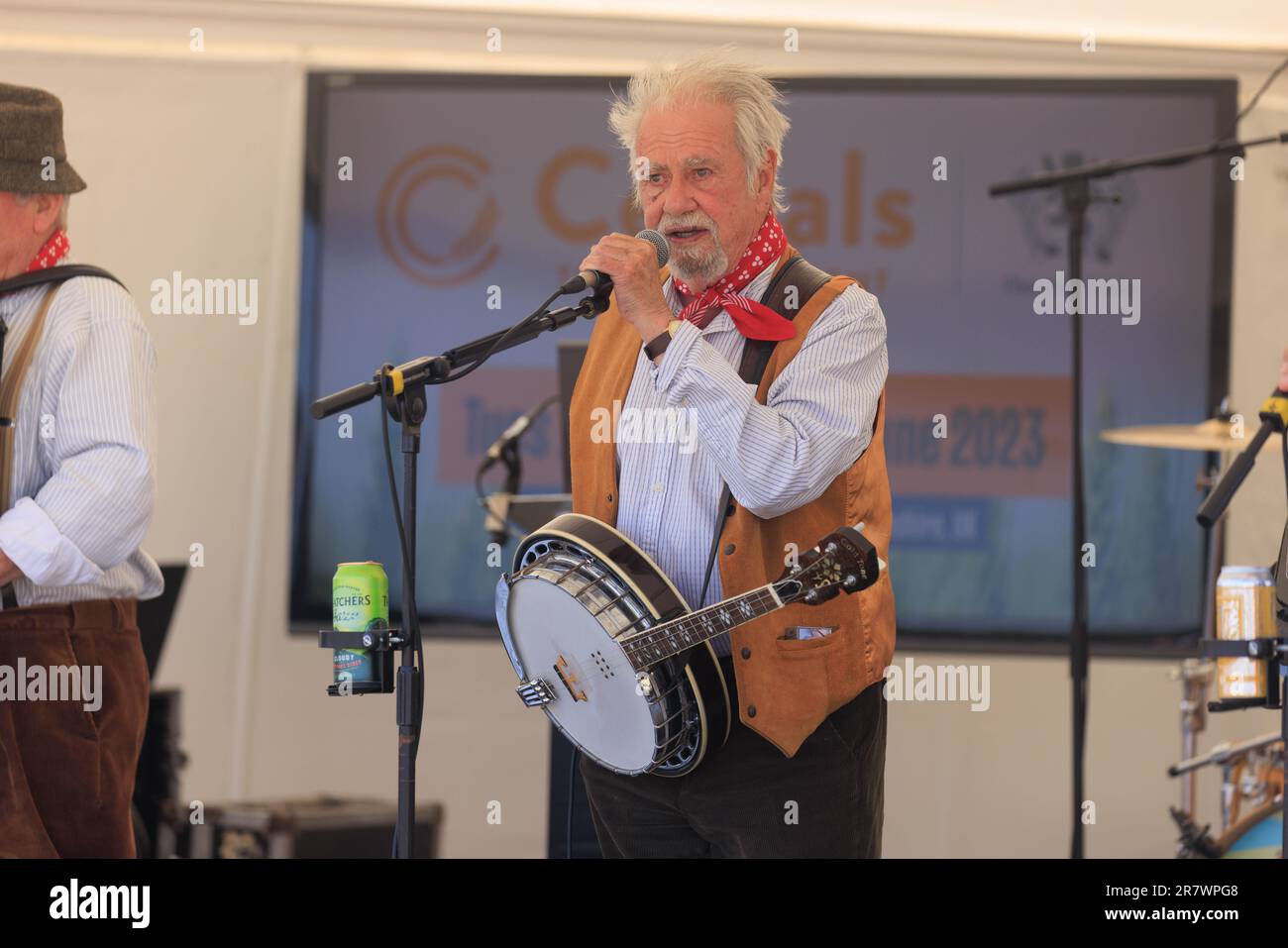 13th May 2023 The Wurzels playing at the 2023 Cereals Event, Thoresby ...