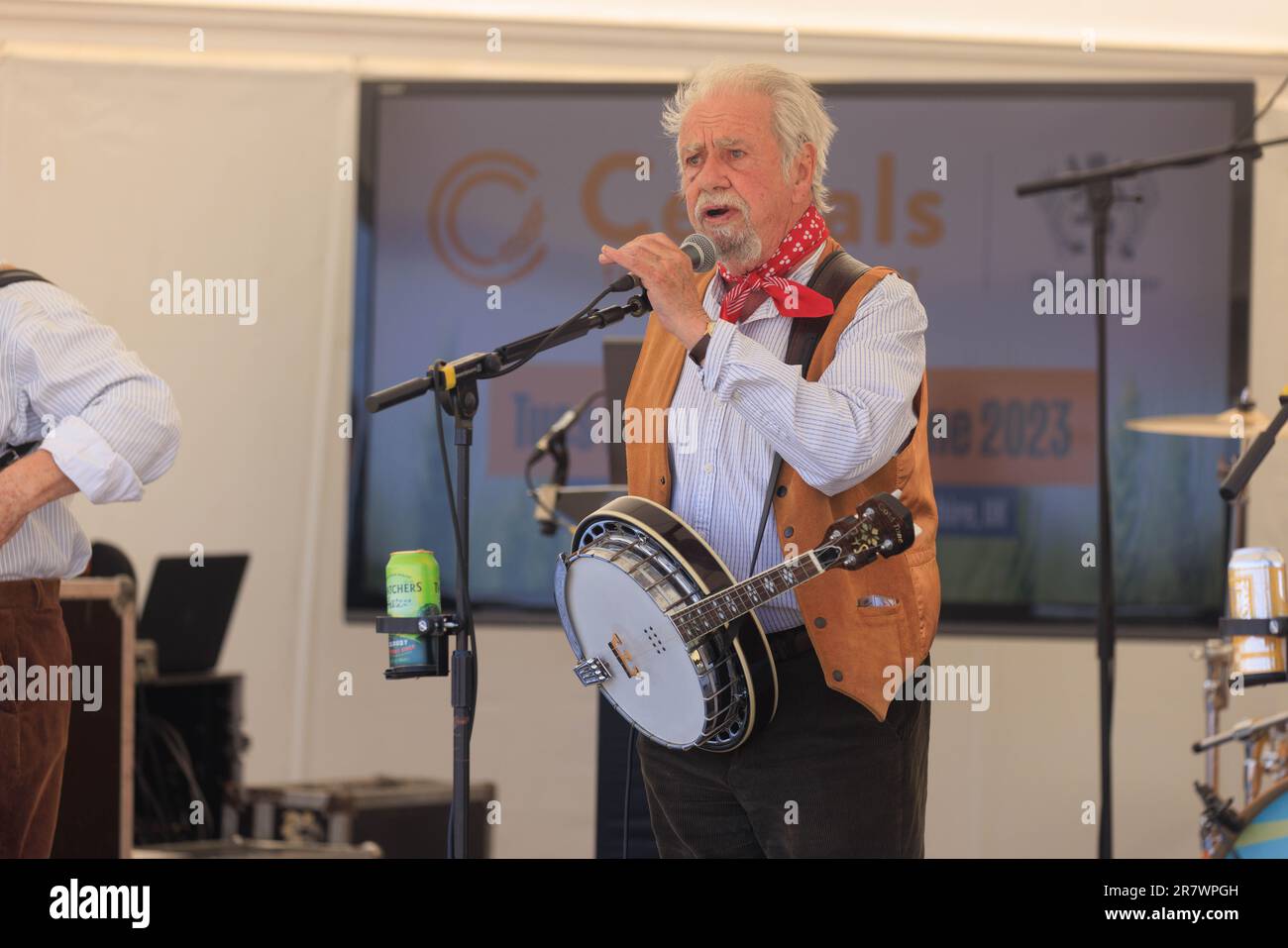 13th May 2023 The Wurzels playing at the 2023 Cereals Event, Thoresby ...