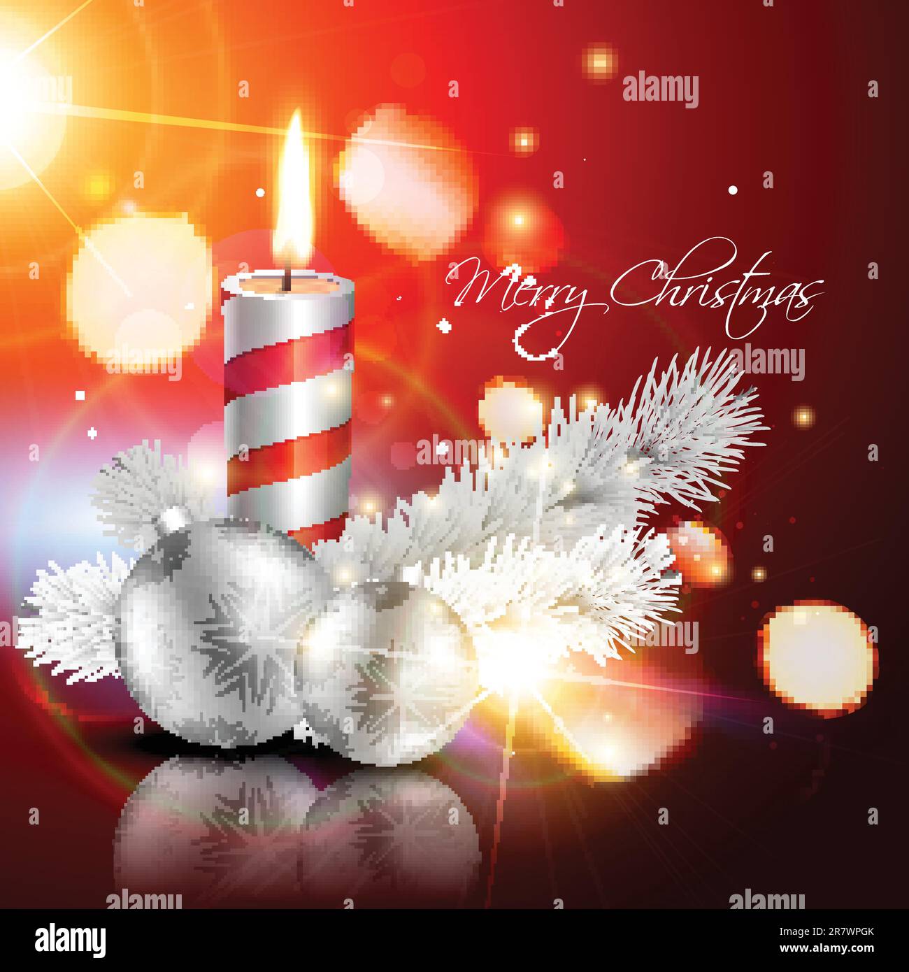 beautiful christmas background vector design Stock Vector Image & Art ...