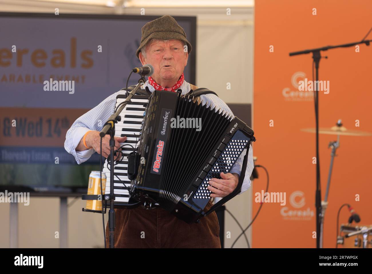 13th May 2023 The Wurzels playing at the 2023 Cereals Event, Thoresby ...