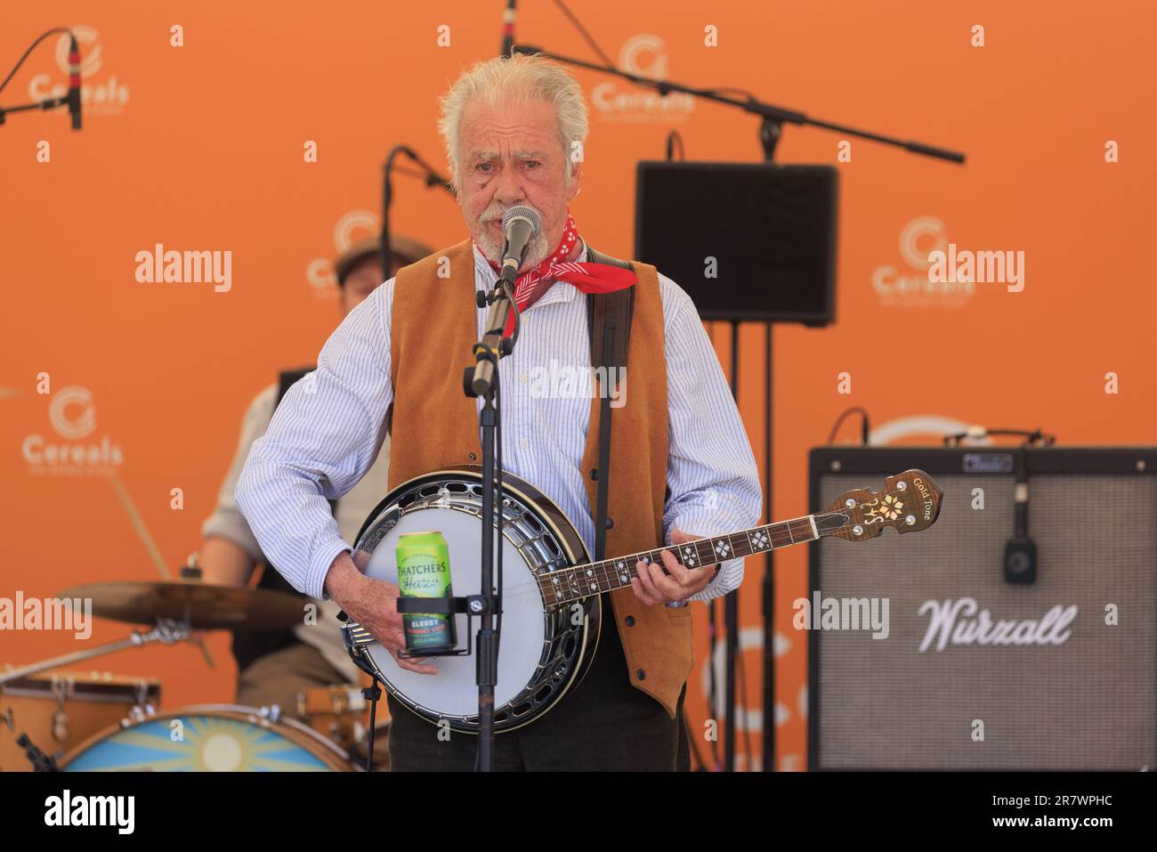 13th May 2023 The Wurzels playing at the 2023 Cereals Event, Thoresby ...