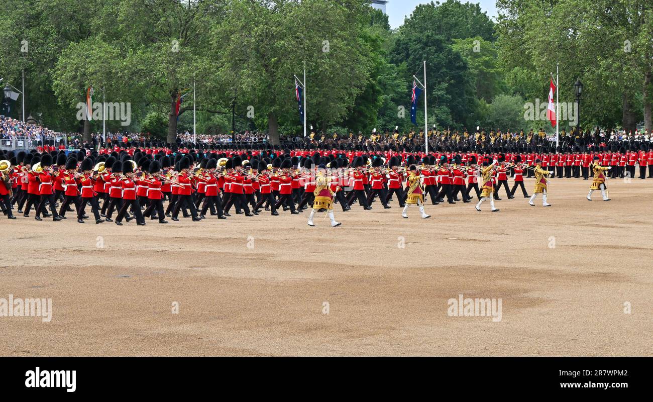 London, UK. 17th June, 2023. London, UK on June 17 2023. The Massed ...