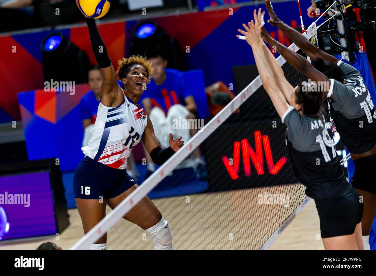 Hong Kong, Hong Kong. 17th June, 2023. Yonkaira Paola Pena Isabel (#16 ...