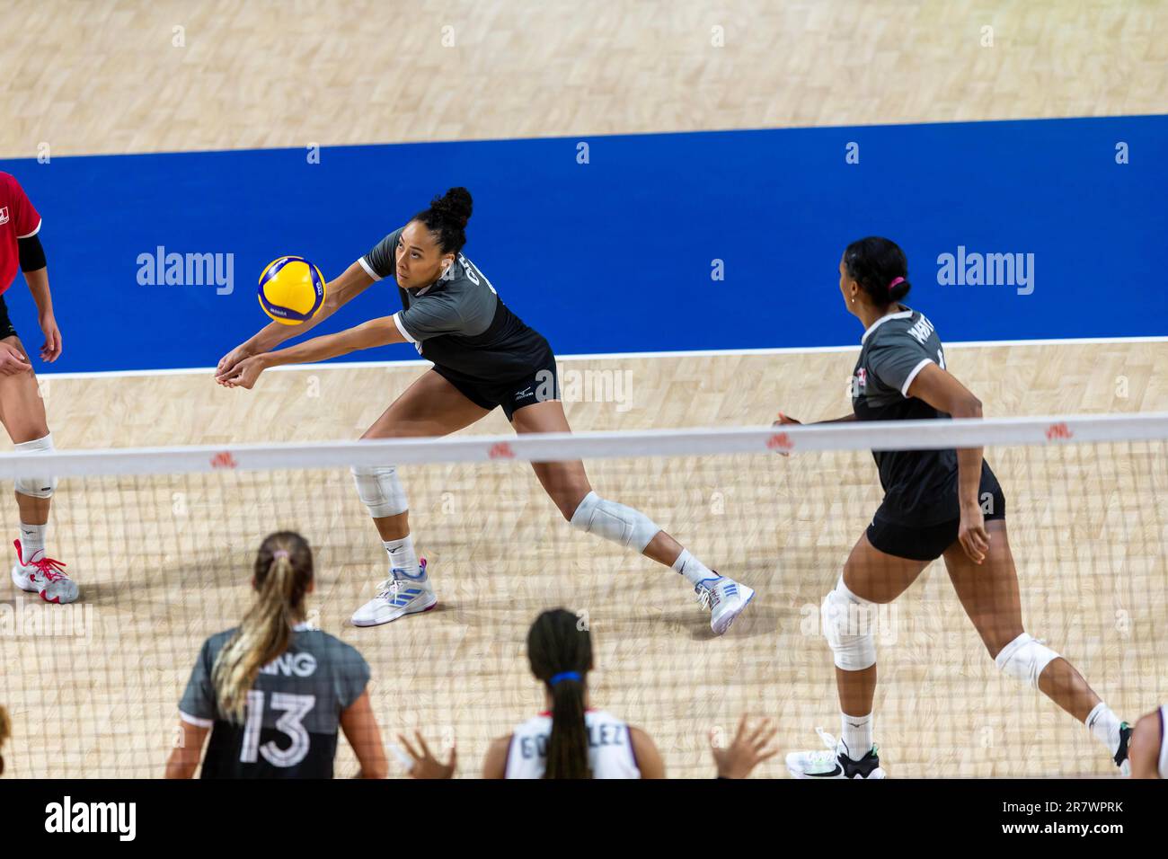 Hong Kong, Hong Kong. 17th June, 2023. Alexa Gray (#9) of Canada seen ...