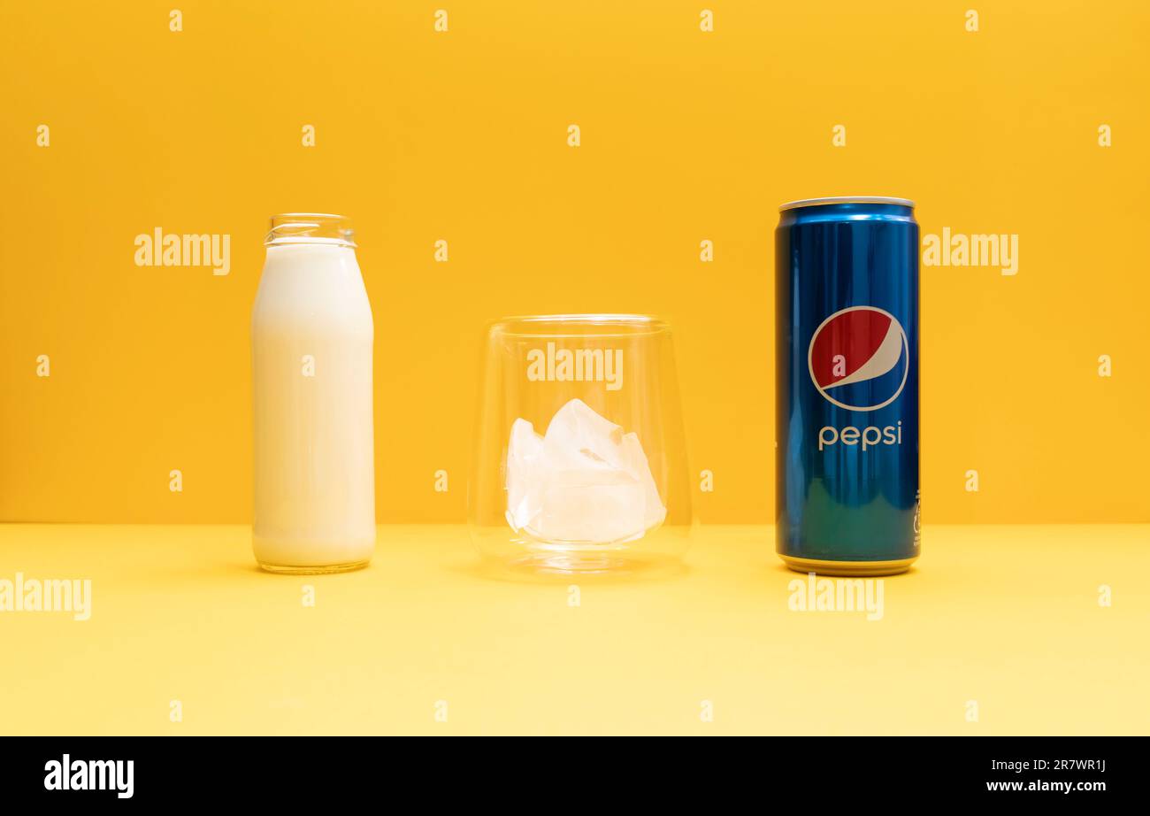 Pilk, Trendy Pepsi Milk Drink. Combining soda and Dairy beverages ...