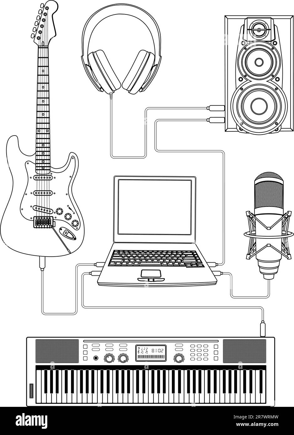 Computer centre Black and White Stock Photos & Images - Alamy