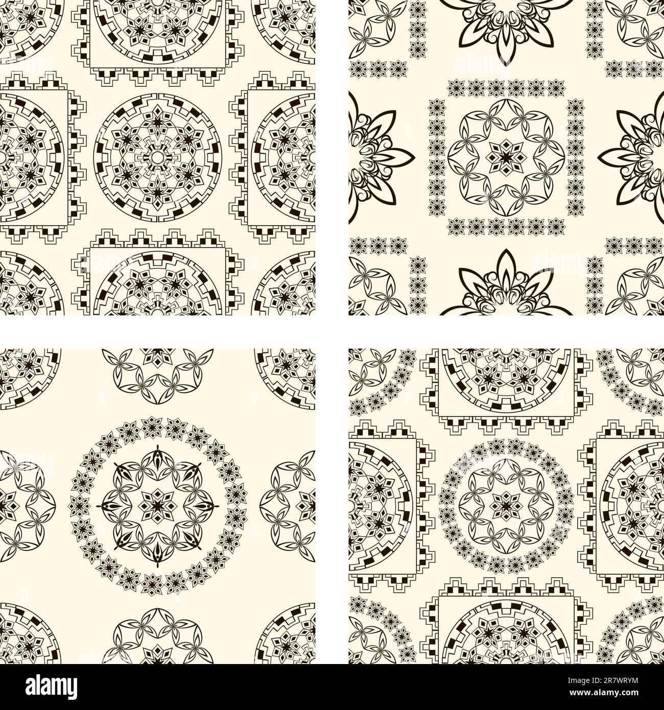 Vintage patterns hi-res stock photography and images - Alamy