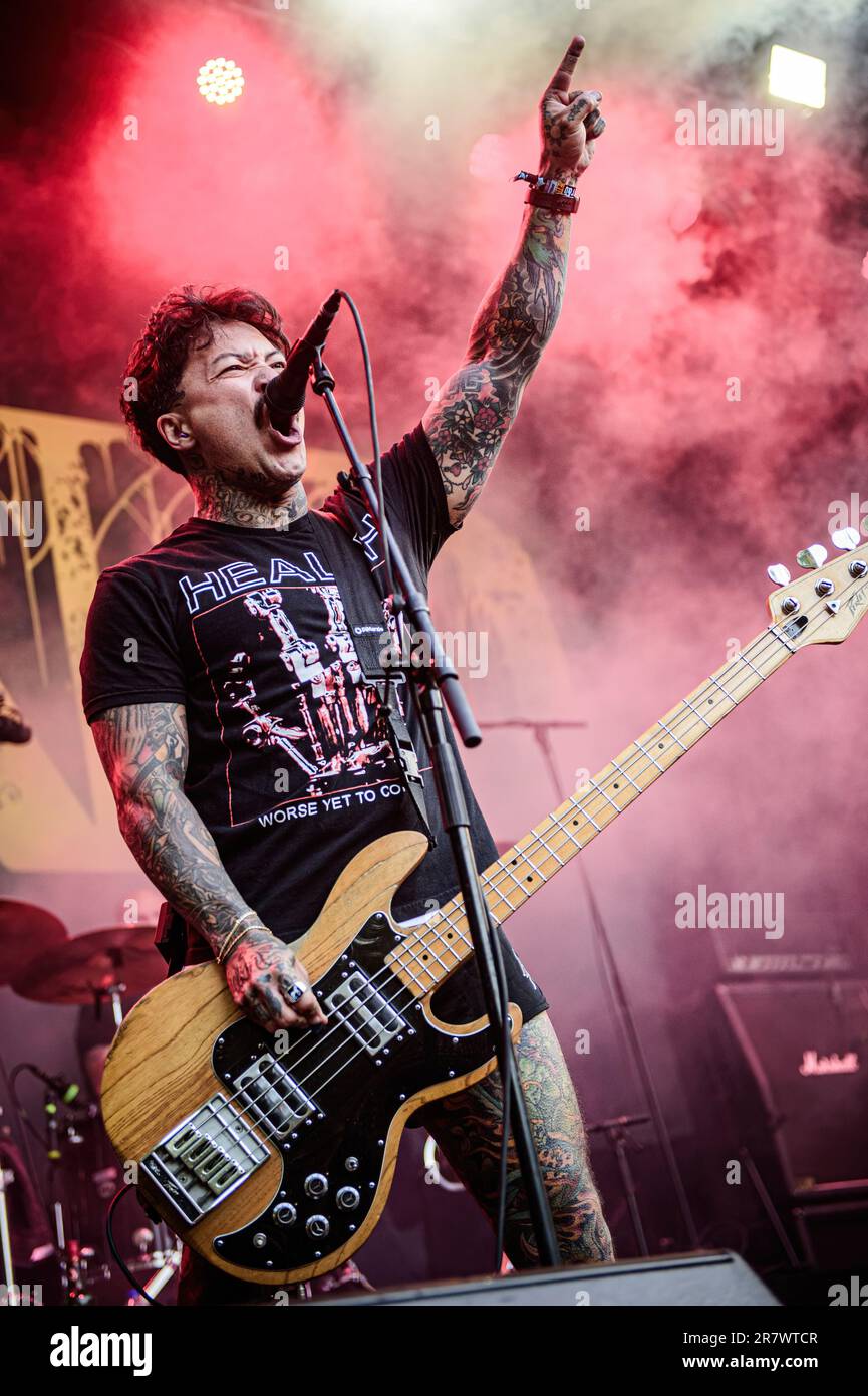 Copenhagen, Denmark. 16th, June 2023. The American hardcore punk band ...