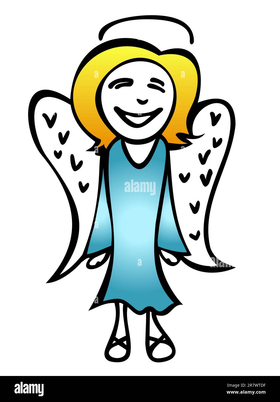 Happy angel hi-res stock photography and images - Alamy