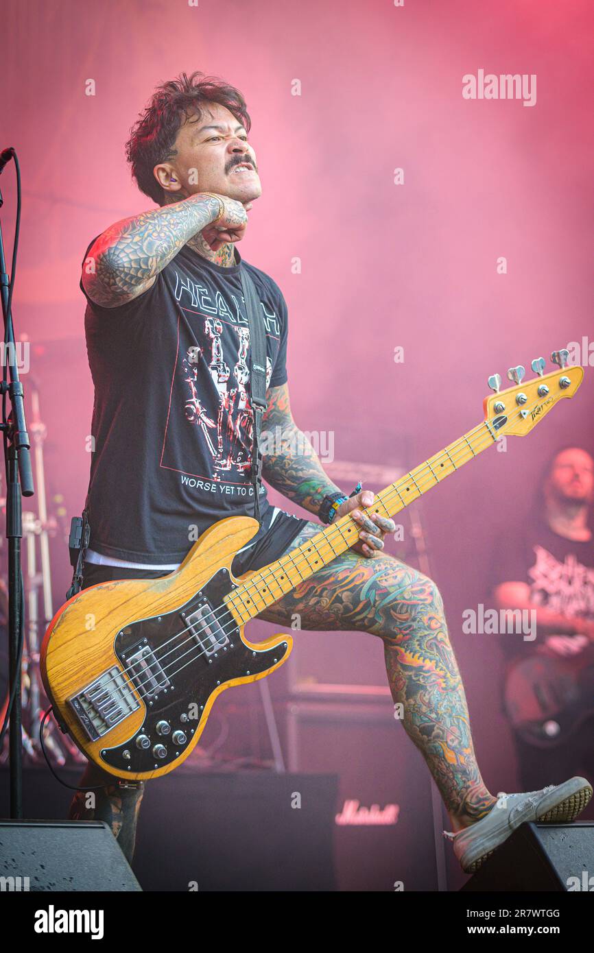 Copenhagen, Denmark. 16th, June 2023. The American hardcore punk band ...