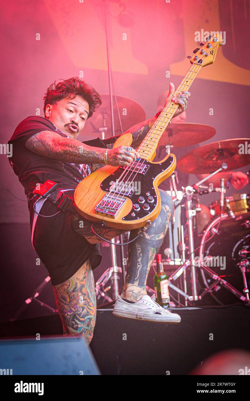 Copenhagen, Denmark. 16th, June 2023. The American hardcore punk band ...