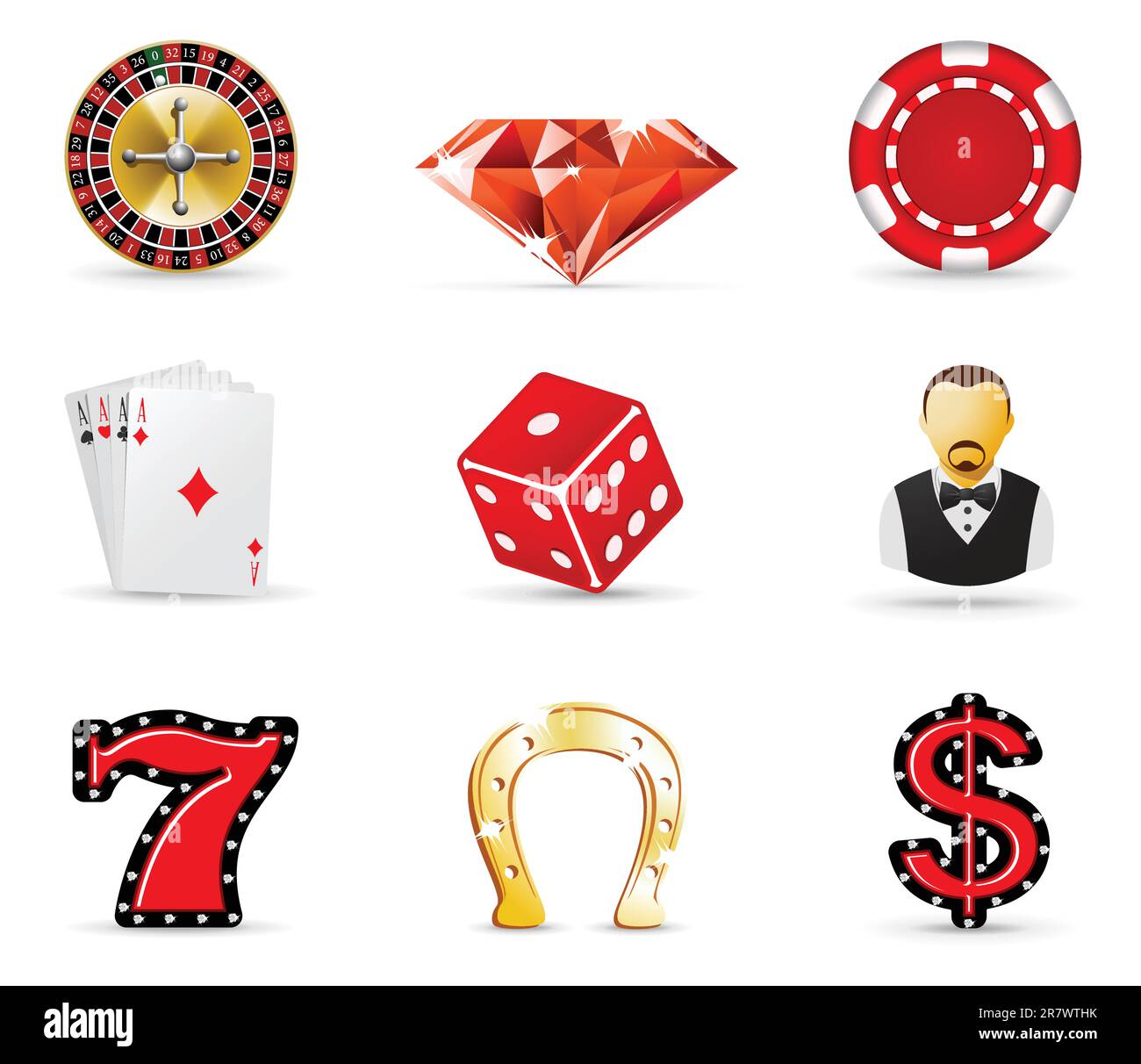 Live dealer icons hi-res stock photography and images - Alamy